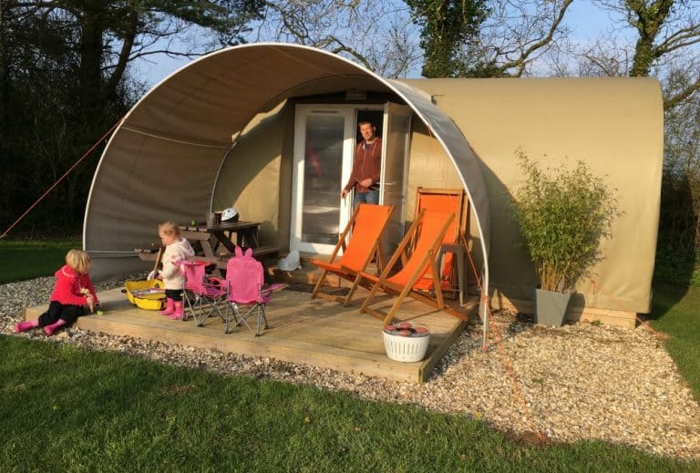 Glamping pods at Oakdown Holiday Park: welcome to the camping space age ...