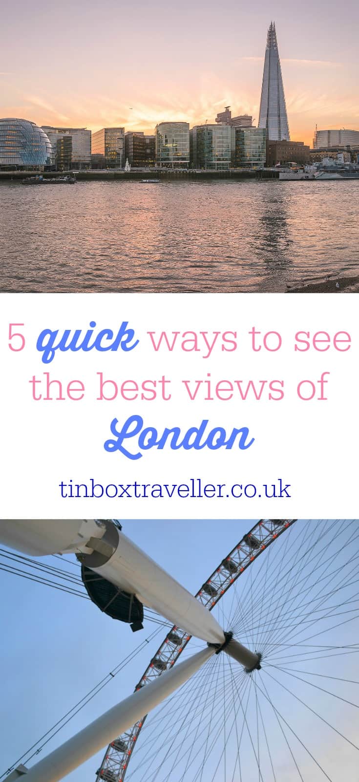 Best views of London: 5 quick ways to see the sights