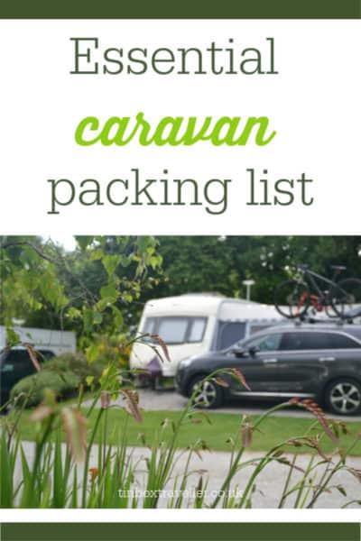 Essential caravan equipment checklist + printable packing list