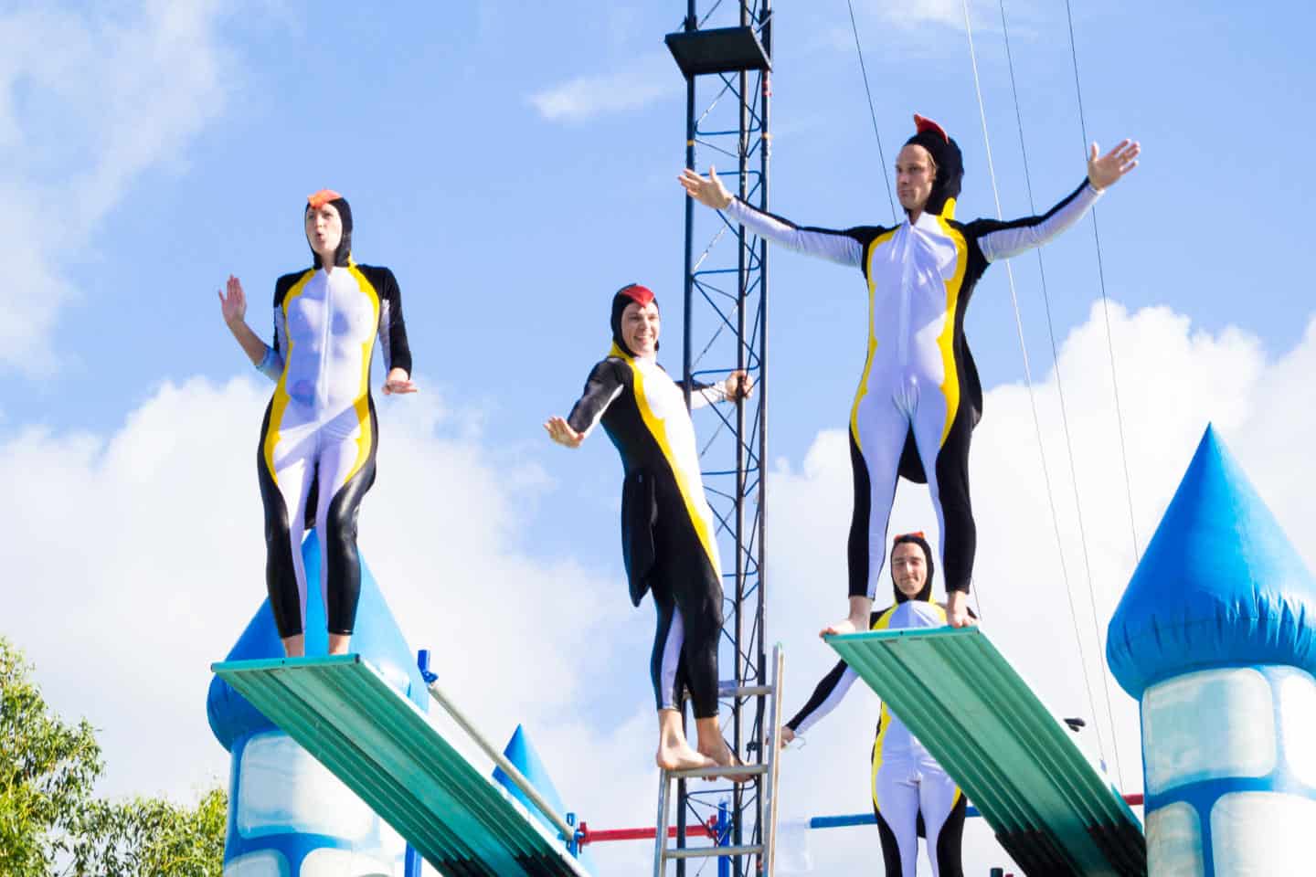 New Hydro High Dive show at Crealy in Devon this summer