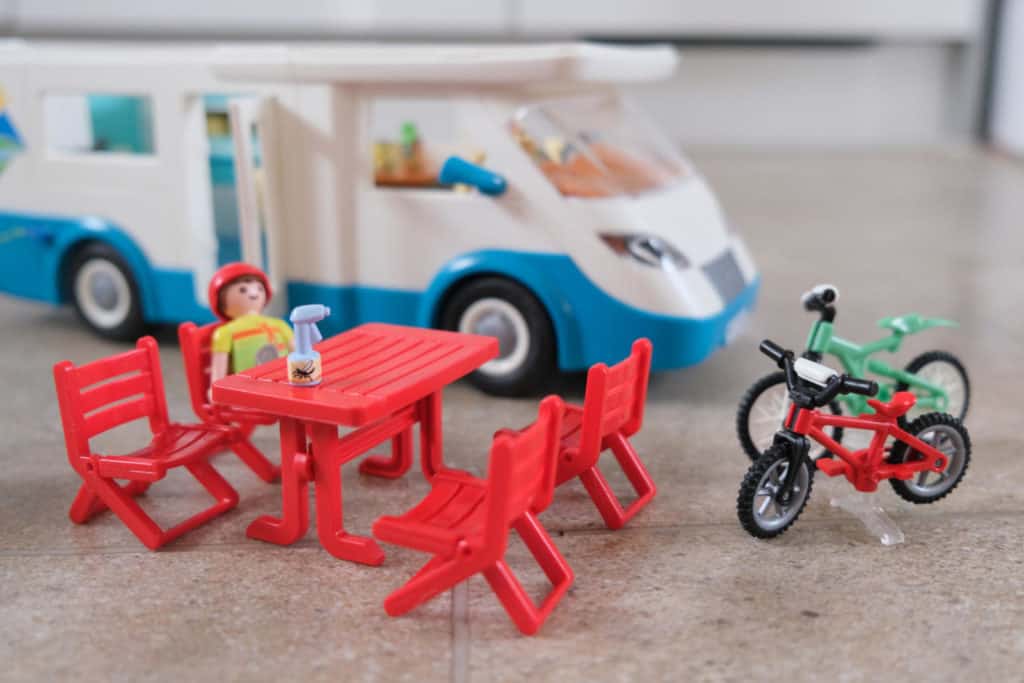PLAYMOBIL Family Camper camping play set review - Tin Box Traveller