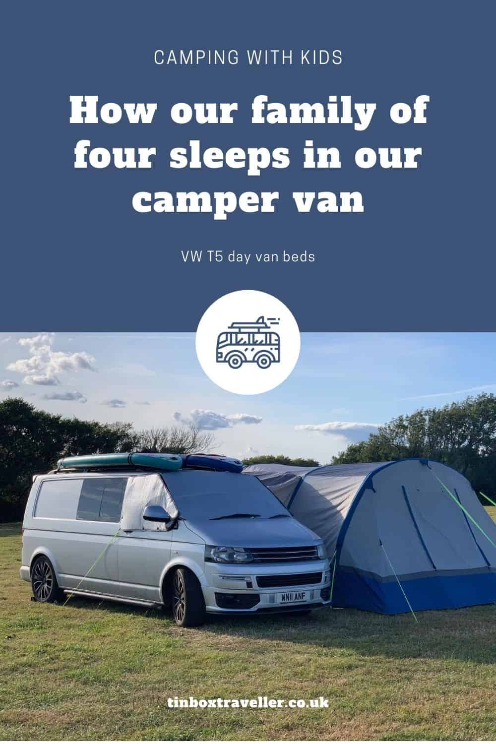 VW transporter beds: how we sleep in our camper van - Tin Box Traveller