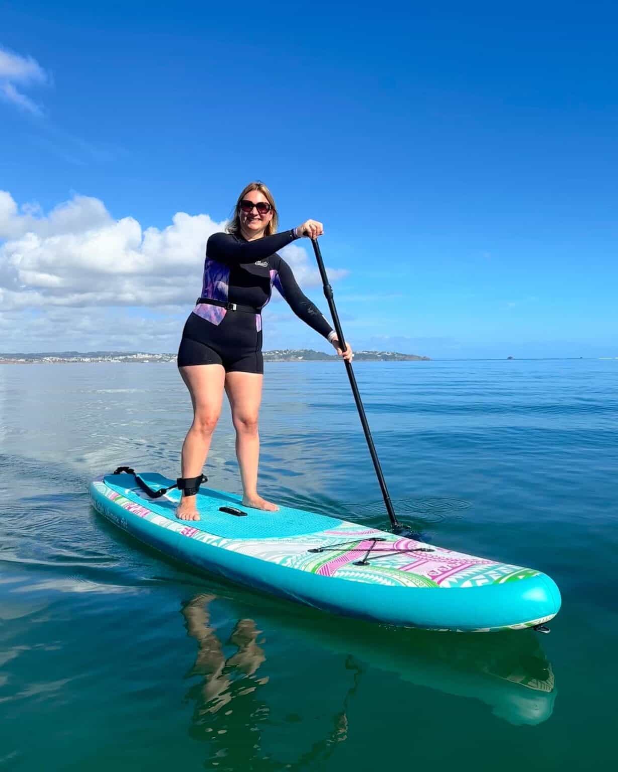What to wear paddle boarding in the UK - Tin Box Traveller