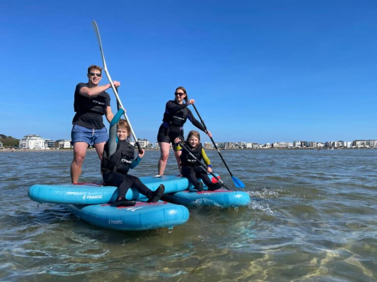 Essential tips for stand up paddle boarding with kids - Tin Box Traveller